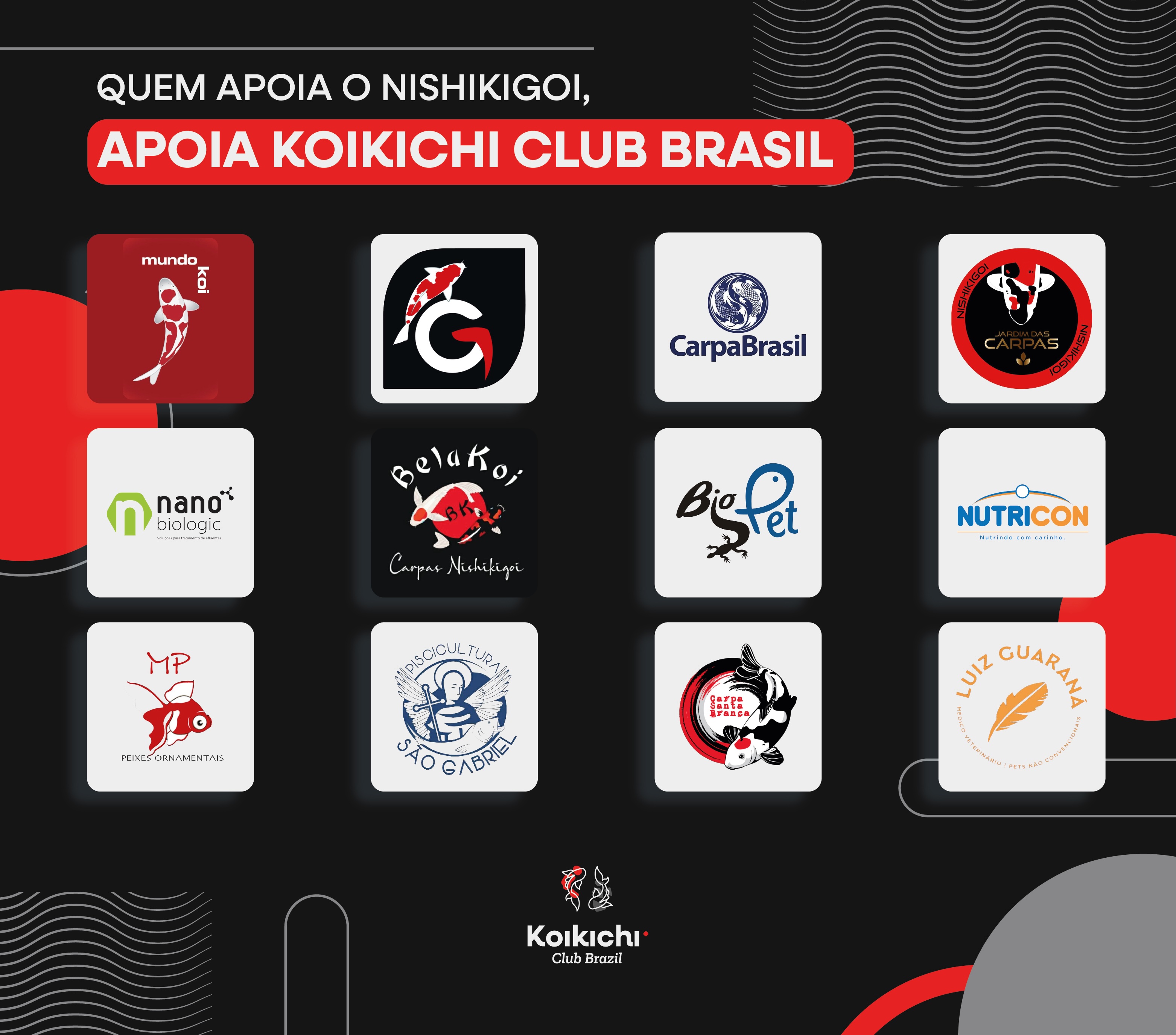 Koikichi Club Brazil (KCB) | Nishikigoi, Carpas Koi e Koikichi Show